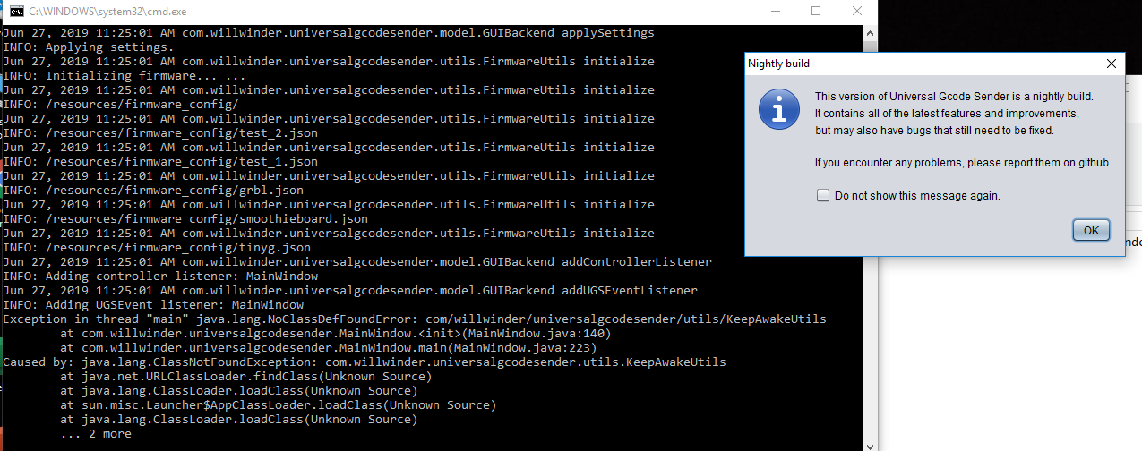 UGCS GUI Not Opening · Issue #1248 · winder/Universal-G-Code-Sender · GitHub