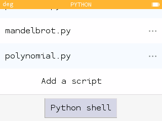 The colors of the Omega buttons are darker than on Epsilon · Issue #346 · Omega-Numworks/Omega ...
