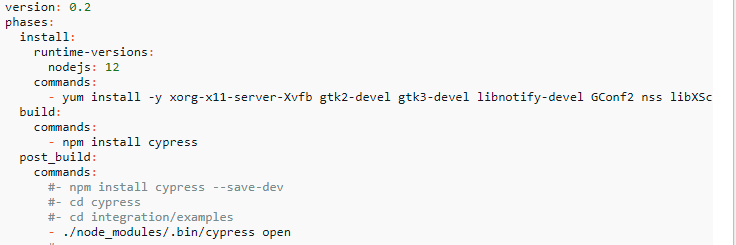 When Opening Cypress From Aws Codebuild I Get A Permission Denied Error · Issue 9311 · Cypress 