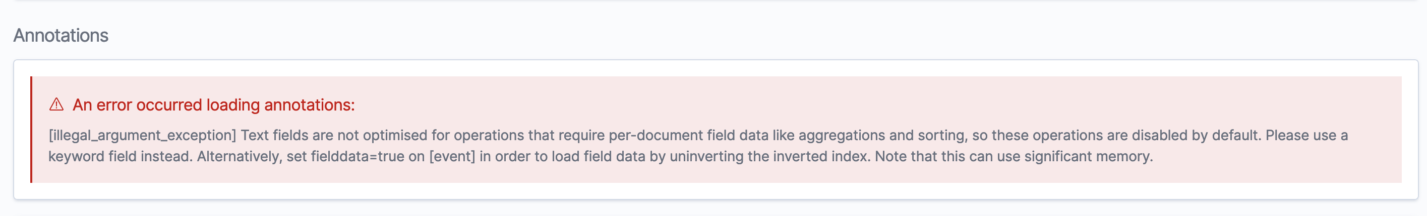 [ML] An error occurred loading annotations in Anomaly Explorer Annotations section 7.9.1 · Issue ...