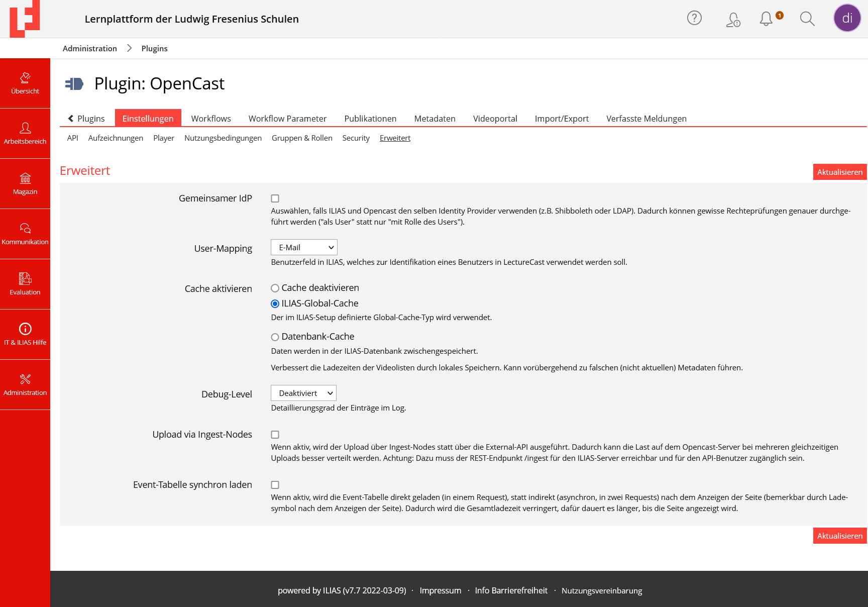 Unable to create new Opencast repository objects with current V. 4.0.0 (main) · Issue #21 ...