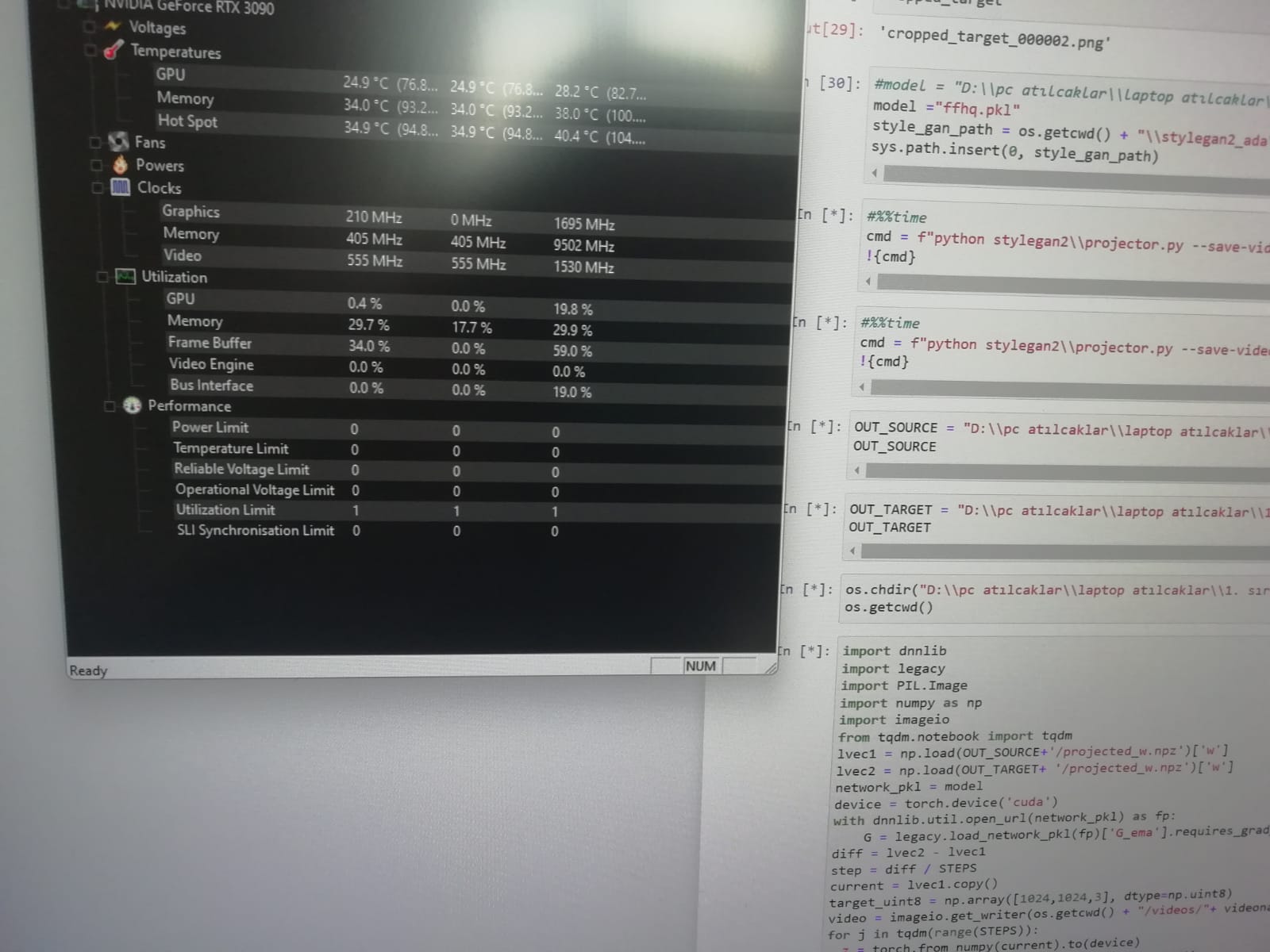 stylegan2,jupyter and cmd. All of them working and not working at the ...