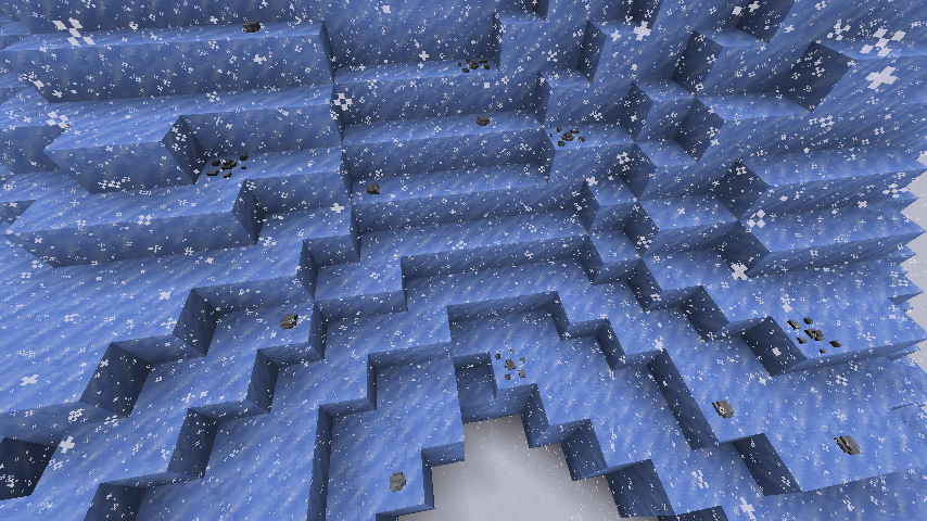 Rocks are generated on icebergs in frozen ocean biomes · Issue #2425 ...