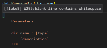 docstring contain newline with black · Issue #53 · NilsJPWerner/autoDocstring · GitHub