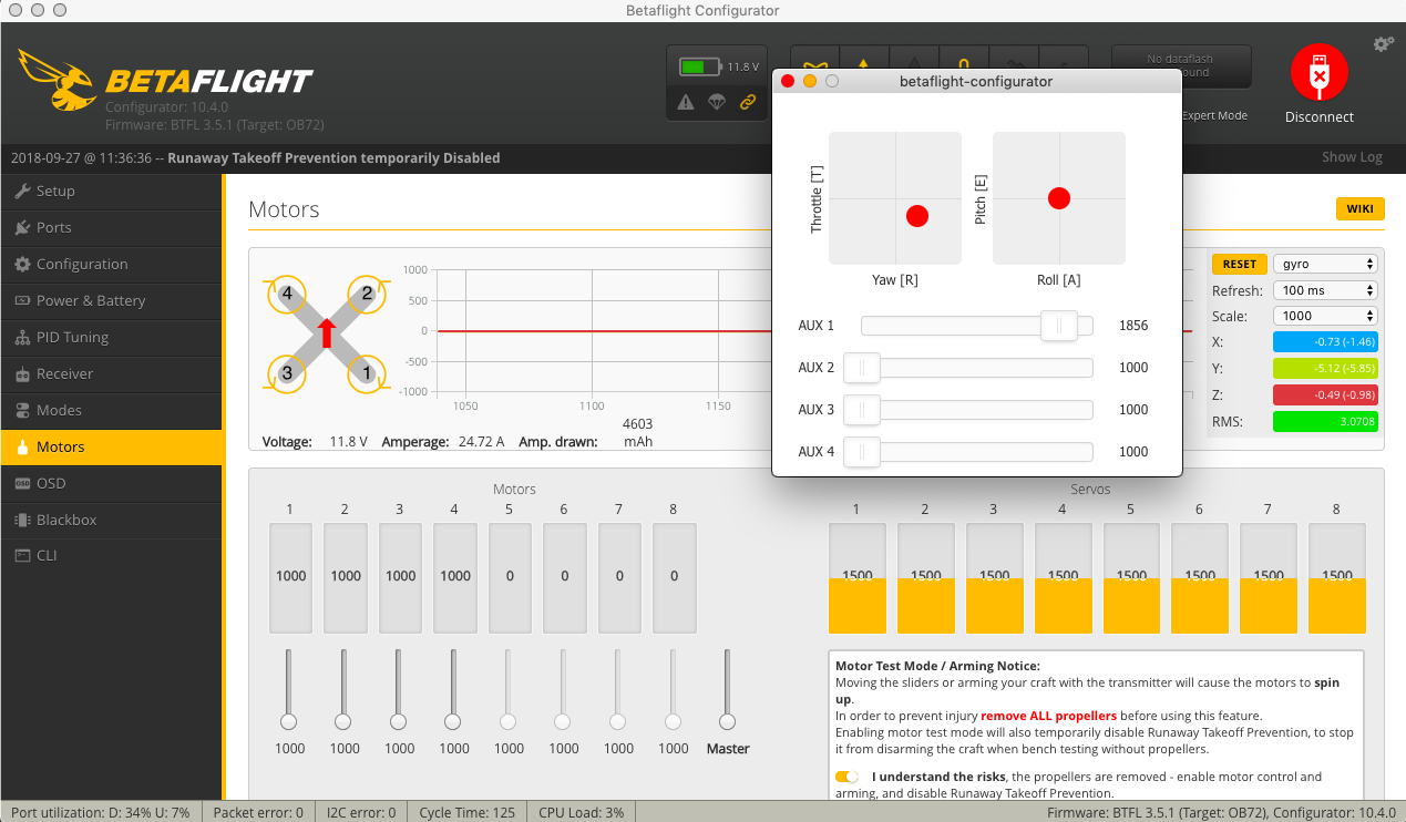 Control Sticks function isn't working for armed mode · Issue #1200 · betaflight/betaflight ...