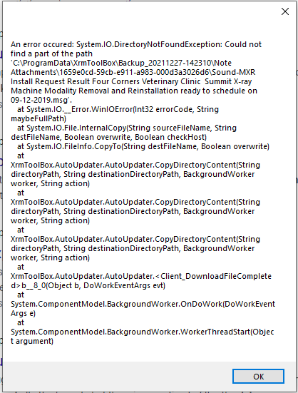 Cannot Update XrmToolBox · Issue #1096 · MscrmTools/XrmToolBox · GitHub