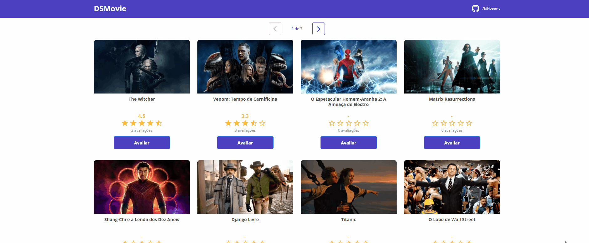GitHub - hilbert-nunes/dsmovie