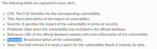 Vulnerability Detector Alerts No Rationale · Issue #3588 · wazuh/wazuh · GitHub