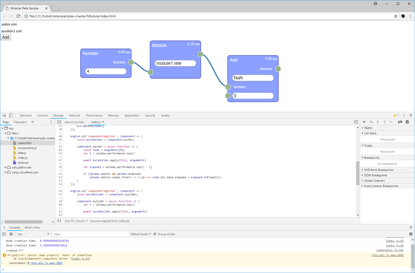 Flow stopped working, when activating plugin · Issue #1 · retejs/profiler-plugin · GitHub