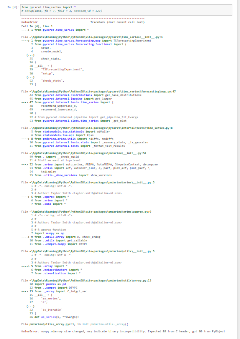 [install] Installation Issue · Issue 2984 · Pycaret Pycaret · Github