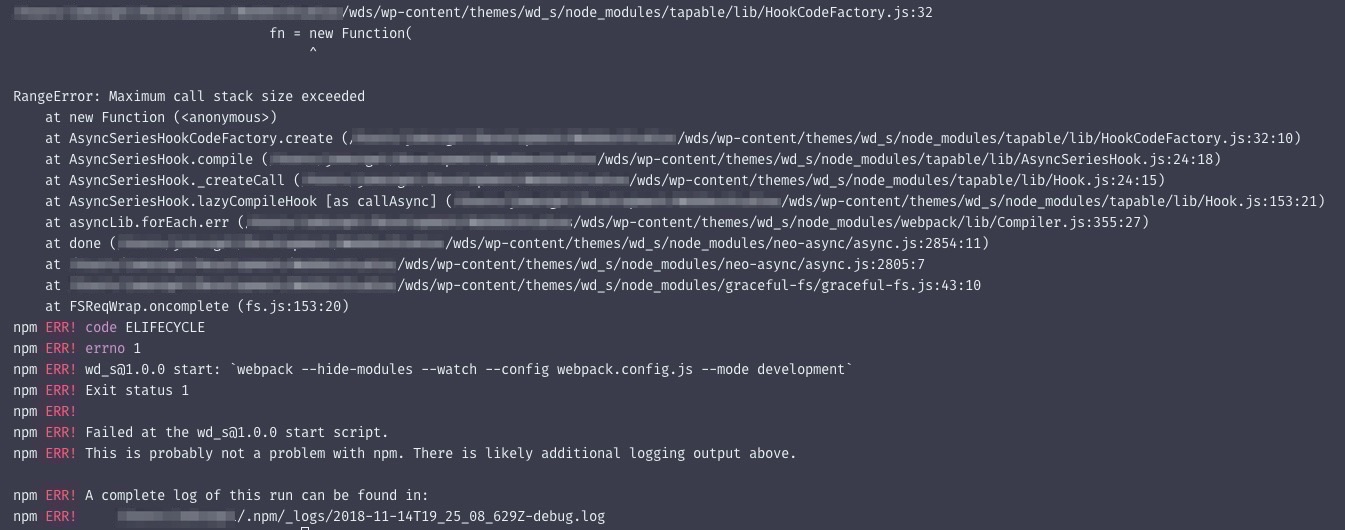 Webpack · Issue #389 · WebDevStudios/wd_s · GitHub