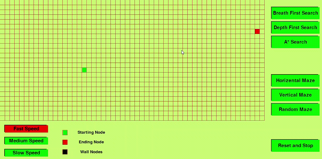 GitHub - sahil1699/The-Path-Finding-Visulizer