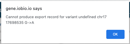 Save variants · Issue #563 · iobio/gene.iobio · GitHub