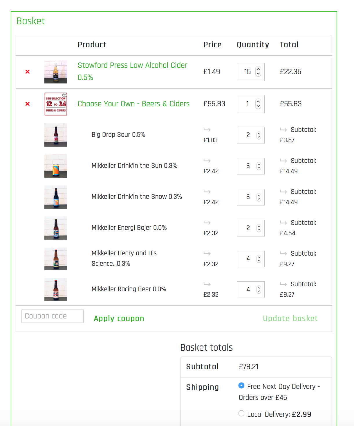 Rounded amount subtotal with 0,01 cent added on order-received page ...