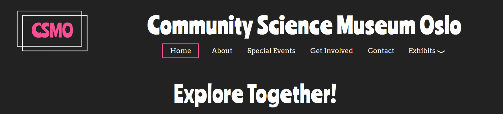 GitHub - JohanLossius/CSMO: Community Science Museum Oslo