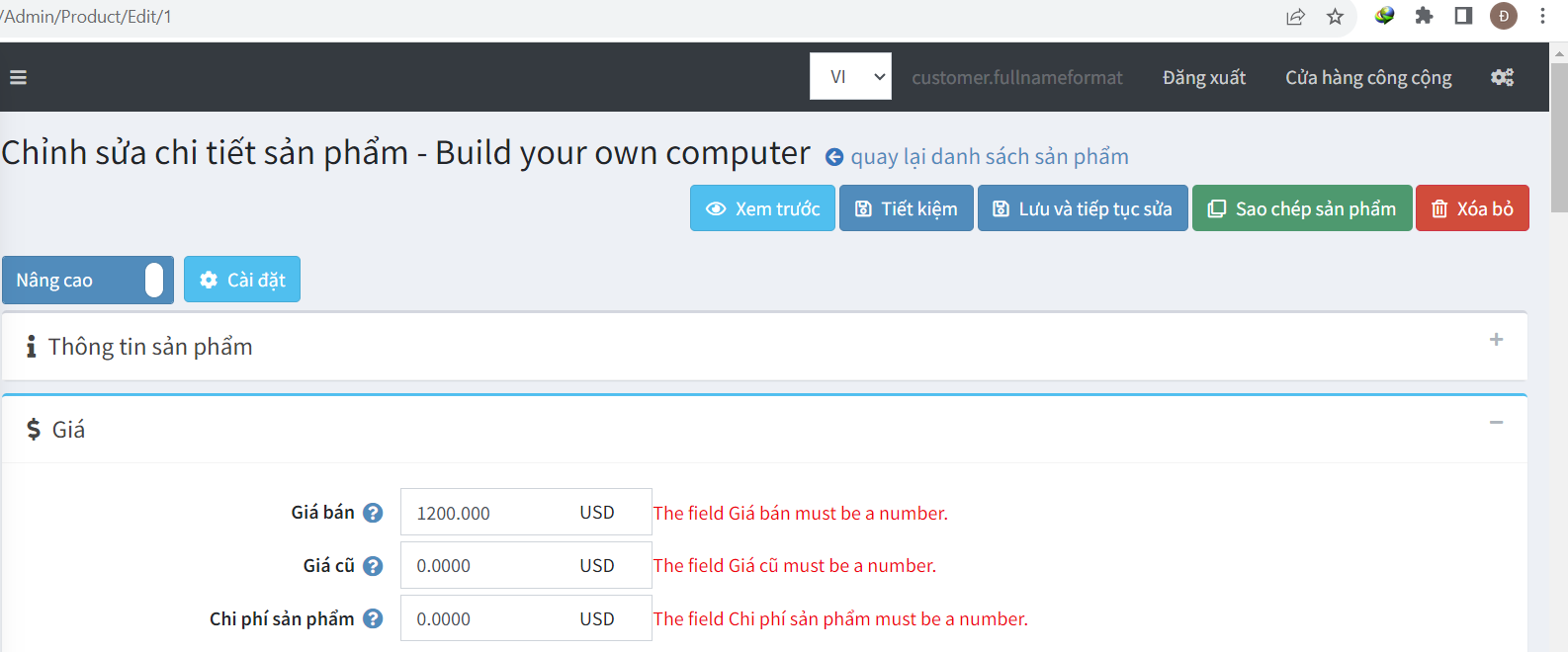 Decimals Validation Error · Issue 6846 · Nopsolutionsnopcommerce · Github