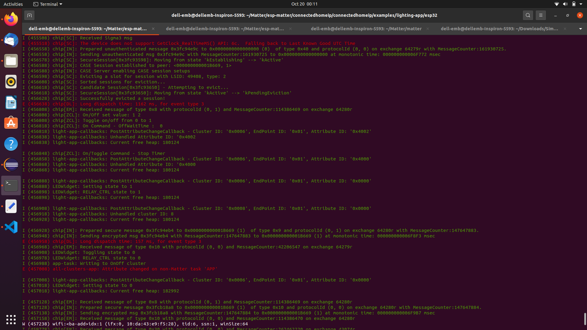 Problem With The Application Code Integration With Matter Examplesesp32 C3 Mini 1 · Issue 59