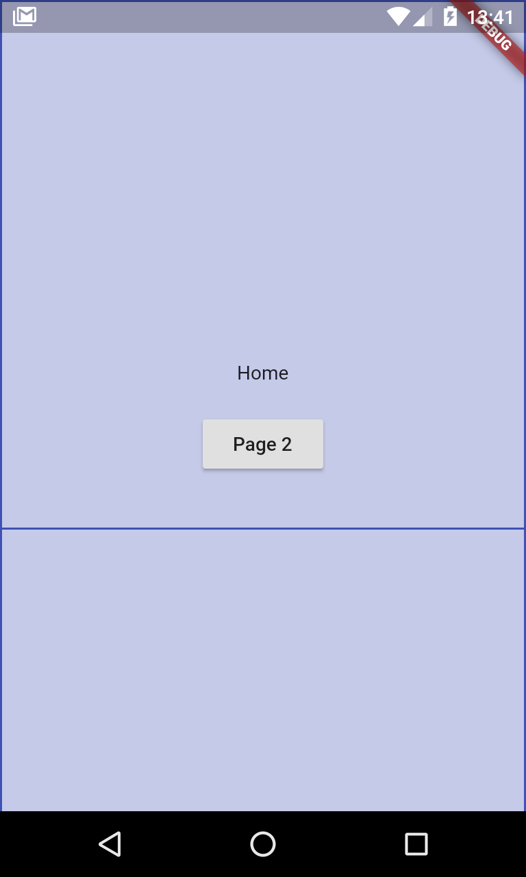 Problem with transition inside PageRoute when initialRoute is not equal ...