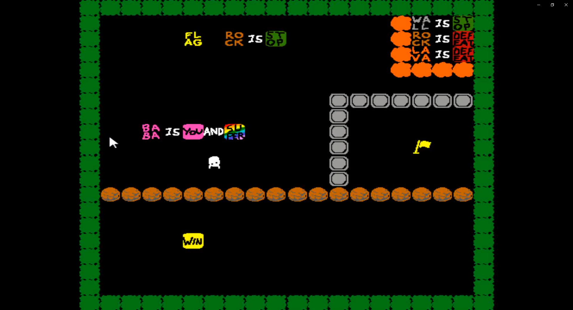 GitHub - miquelmiro3/VJ_2D_BabaIsYou: Videojoc 2D: Baba is You Assignatura Videojocs de la FIB ...