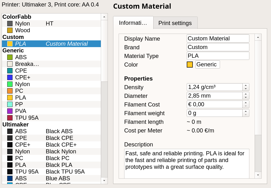 Material link UI issues · Issue #3140 · Ultimaker/Cura · GitHub