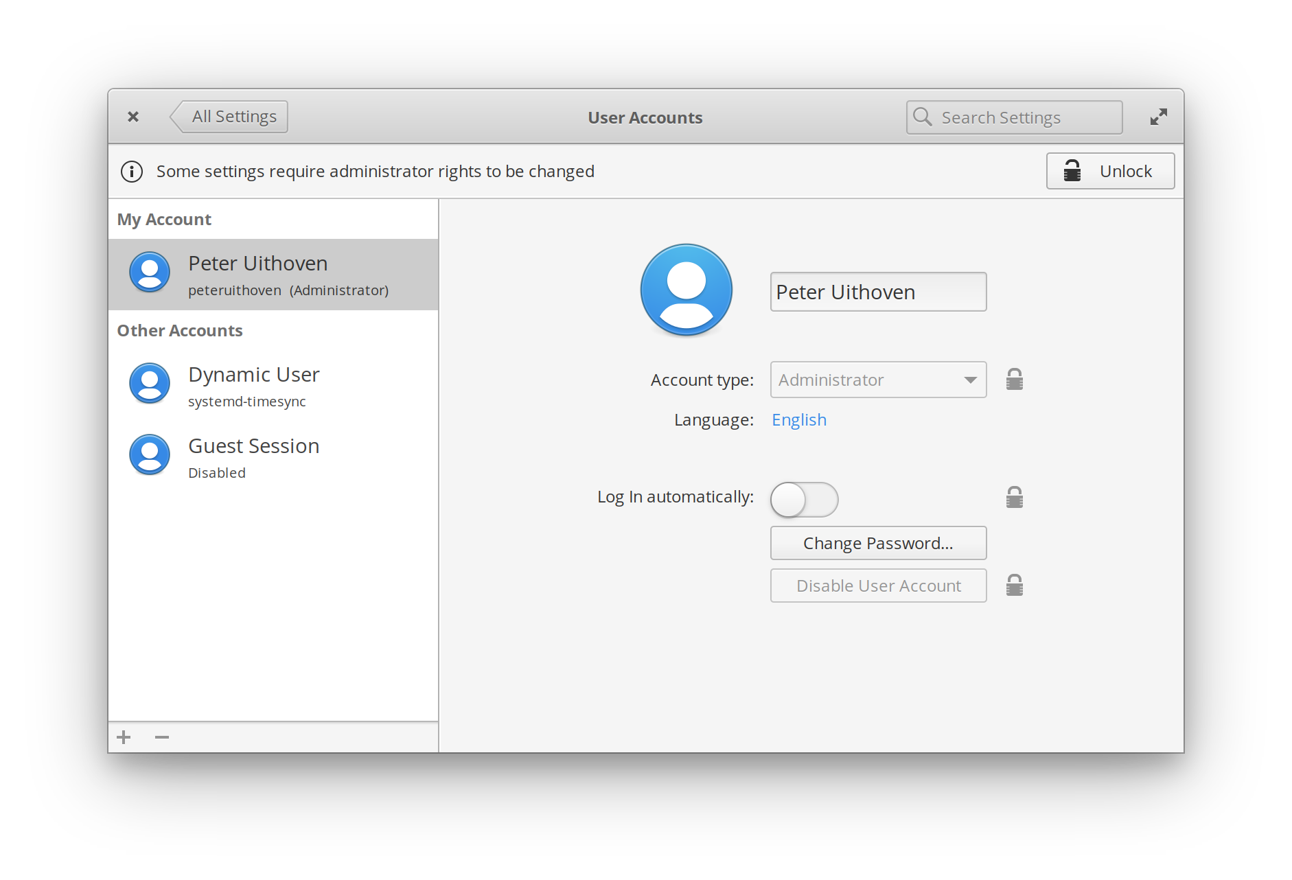 The return of the Dynamic user · Issue #316 · elementary/greeter · GitHub