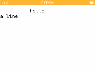 Rendering a newline character with draw_string() resets the x ...