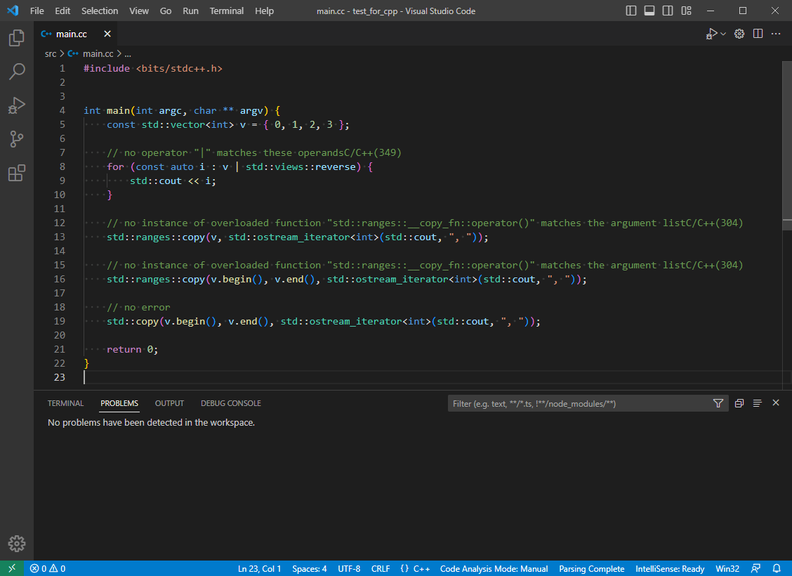 Incorrect error messages are displayed when using STL functions related to ranges · Issue #11196 ...