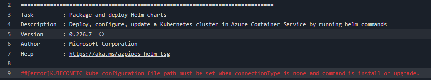 Bug Helmdeploy0 Task Deletes The Kubeconfig File When 