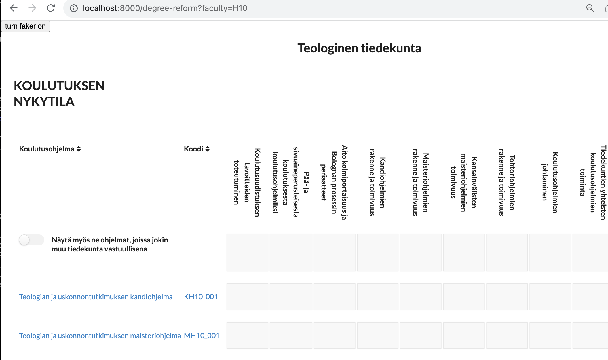 katselmus tdk summary of study programme: header · Issue #809 · UniversityOfHelsinkiCS/lomake ...