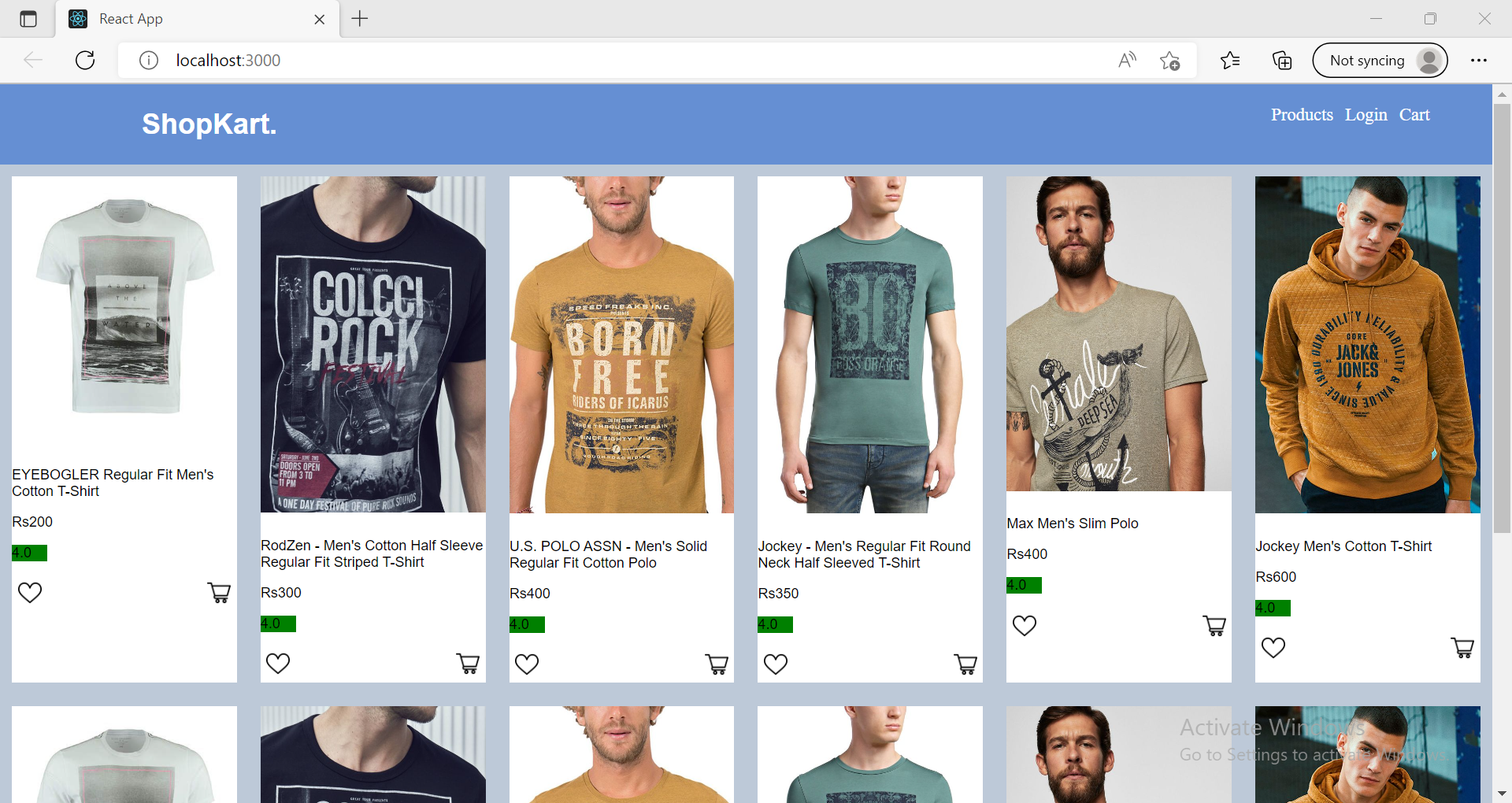 GitHub - Ajin1519/Ecommerce: Krypto Challenge