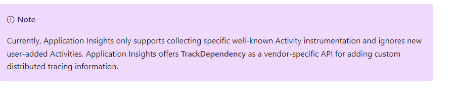 Can I use `ActivitySource.StartActivity` instead of `TelemetryClient.StartOperation`? · Issue ...