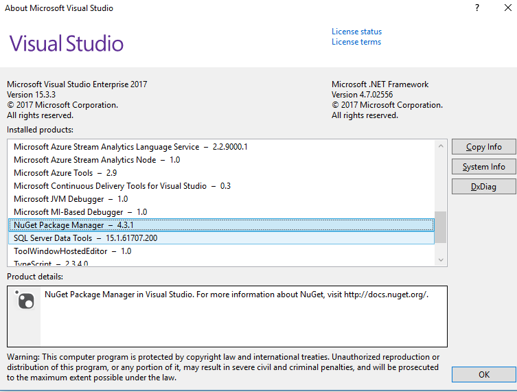 Failure in Telemetry Initializers: Could not load "Microsoft.AspNet.TelemetryCorrelation ...