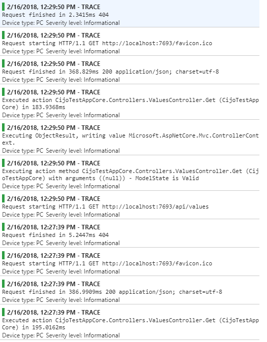Vs Debuggerazure Web Apps Application Insights Logger Loglevel Is Not Set Correctly · Issue