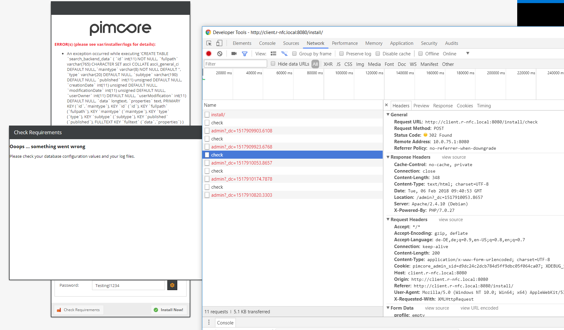 Missing requierements check - causes a FatalState during installation process · Issue #2564 ...