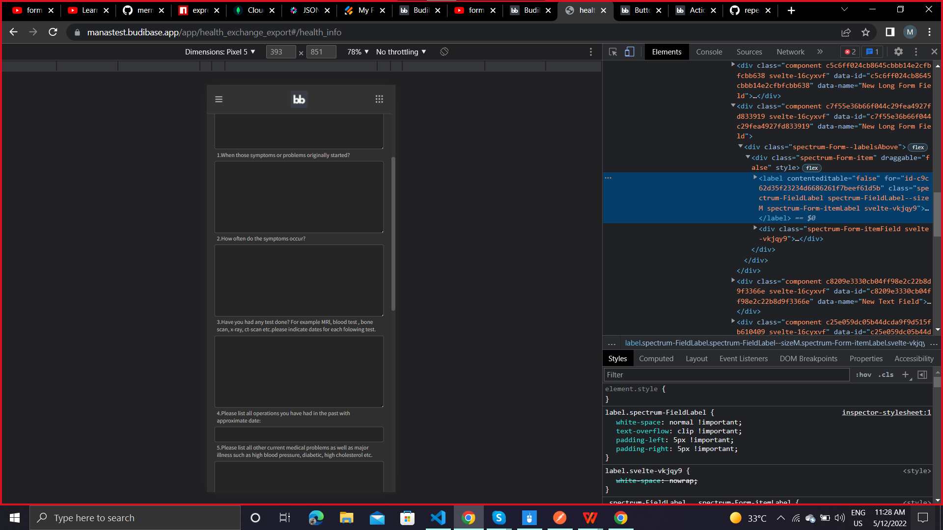 add custom css to form · Budibase budibase · Discussion #5839 · GitHub