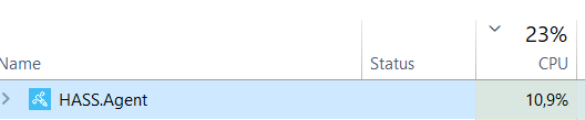 Bug: High CPU usage · Issue #207 · LAB02-Research/HASS.Agent · GitHub