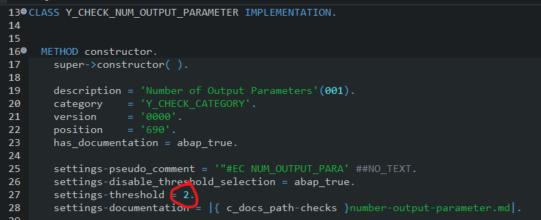 Number Of Output Parameters · Issue 109 · Sap Code Pal For Abap · Github