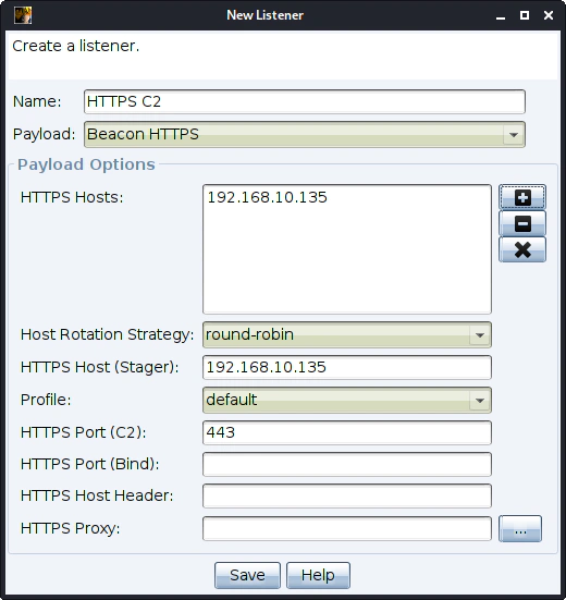 Setting different listener bind port than C2 address? · Issue #122 · HavocFramework/Havoc · GitHub