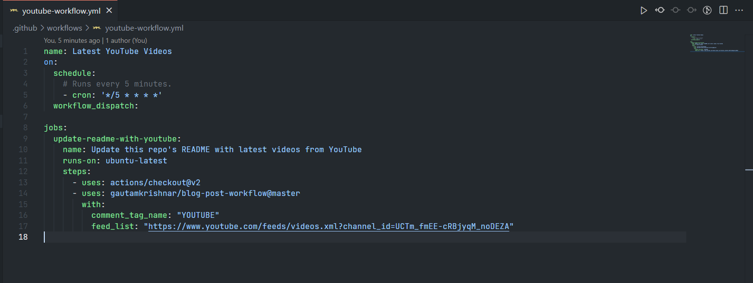 [Bug]: WorkFlow Failed for YouTube Channel · Issue #137 · gautamkrishnar/blog-post-workflow · GitHub