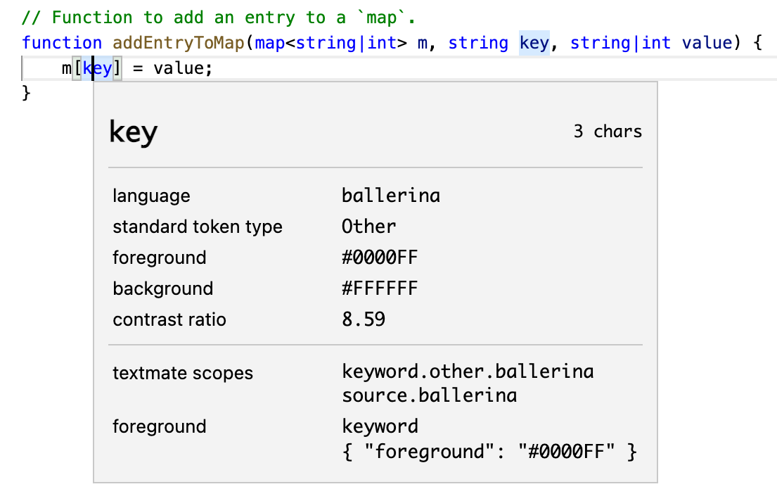 Key Parameter Is Incorrectly Highlighted As A Keyword · Issue 35 · Wso2ballerina Vscode · Github