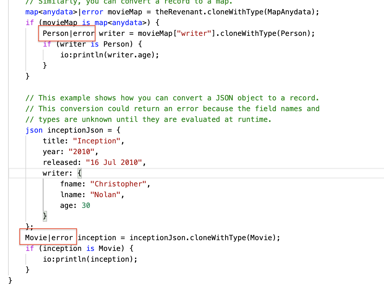 Keywords after | are not highlighted · Issue #37 · wso2/ballerina-vscode · GitHub