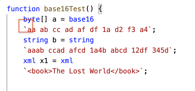 String literal highlight issue with a preceding new line · Issue #39 · wso2/ballerina-vscode ...