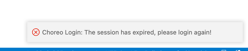 Choreo Login Failed Error At Extension Start · Issue 189 · Wso2ballerina Vscode · Github