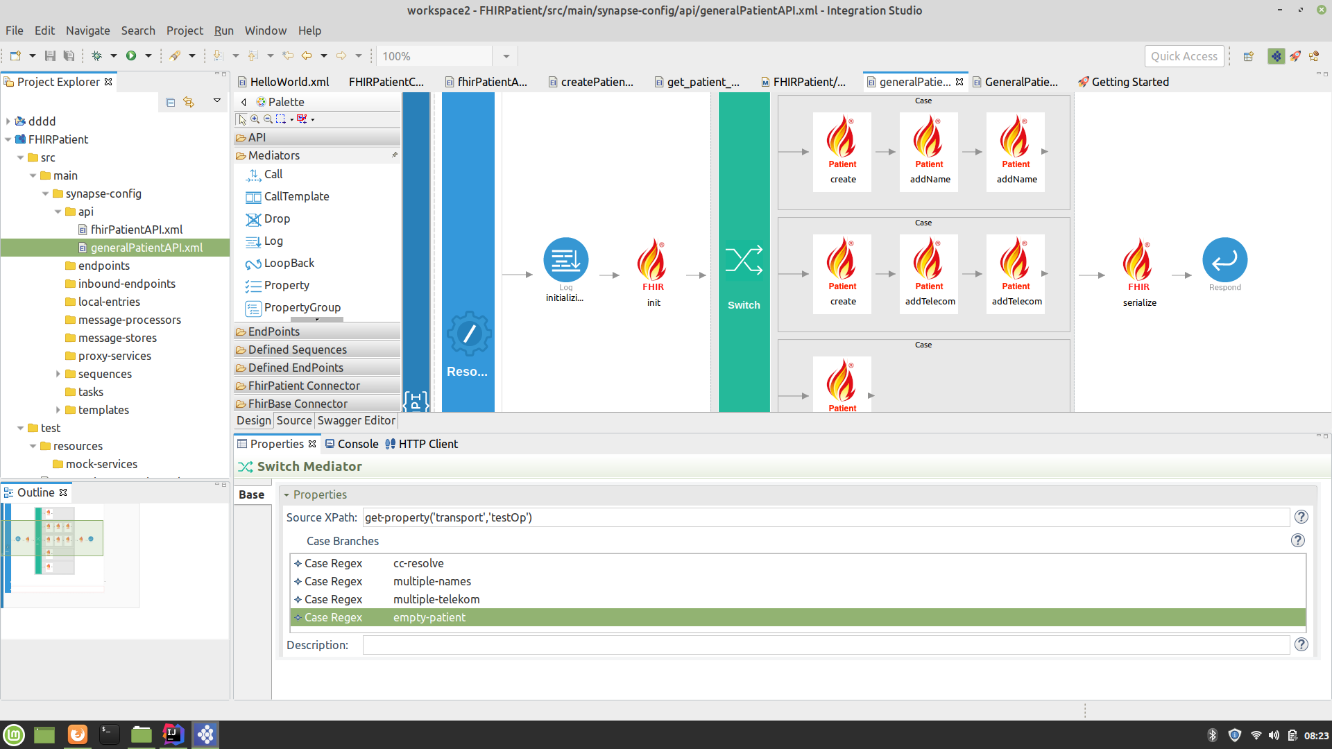 Switch cases should be added/removed later · Issue #164 · wso2/integration-studio · GitHub