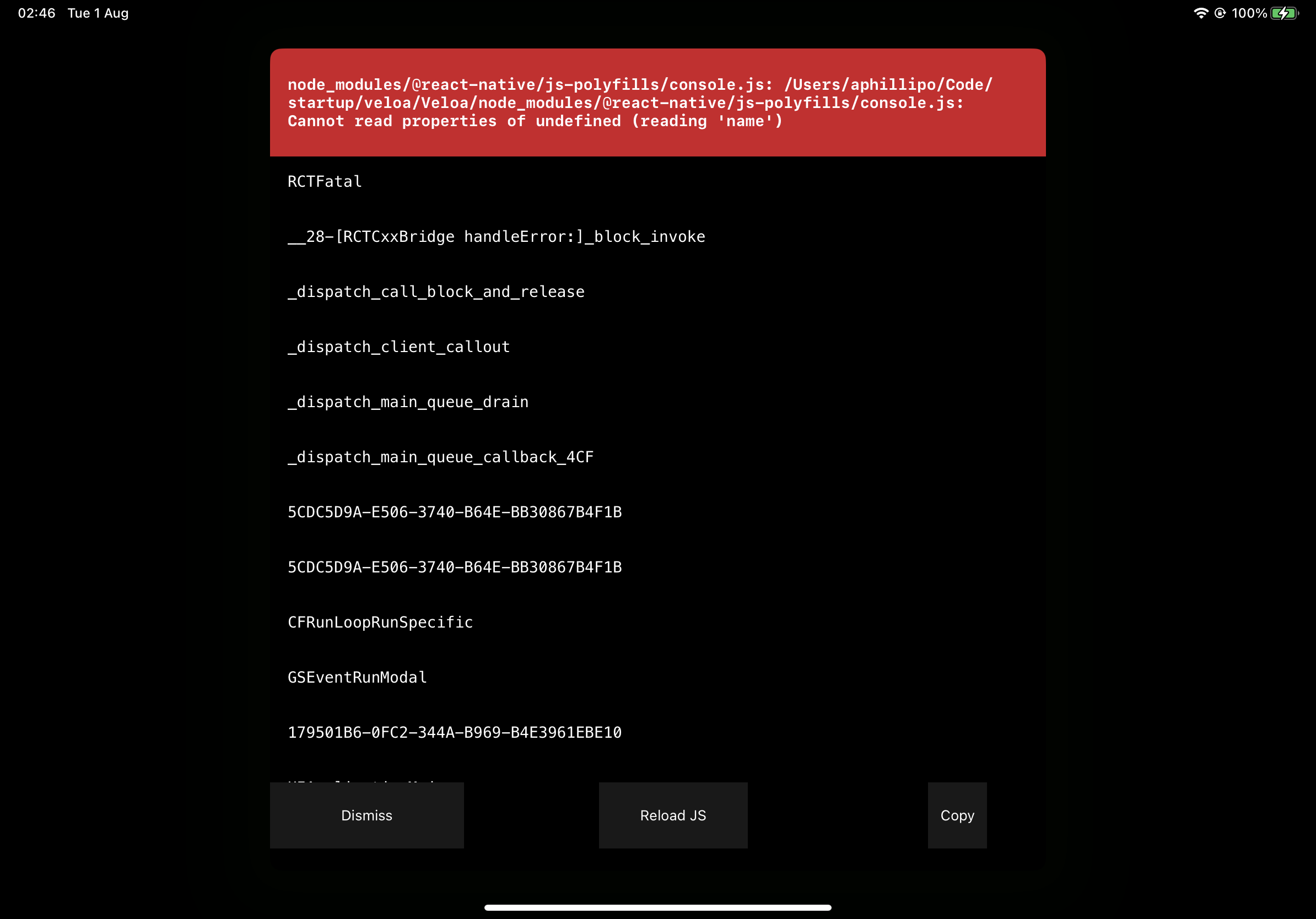 Something Strange With The Console Polyfill · Issue 38712 · Facebook