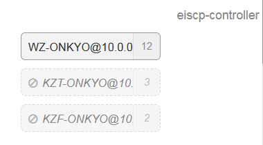 Only one AVR device possible · Issue #7 · estbeetoo/node-red-contrib-eiscp · GitHub