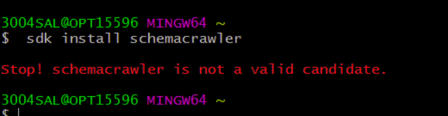 Add schemacrawler to SDKMAN! · Issue #563 · schemacrawler/SchemaCrawler · GitHub