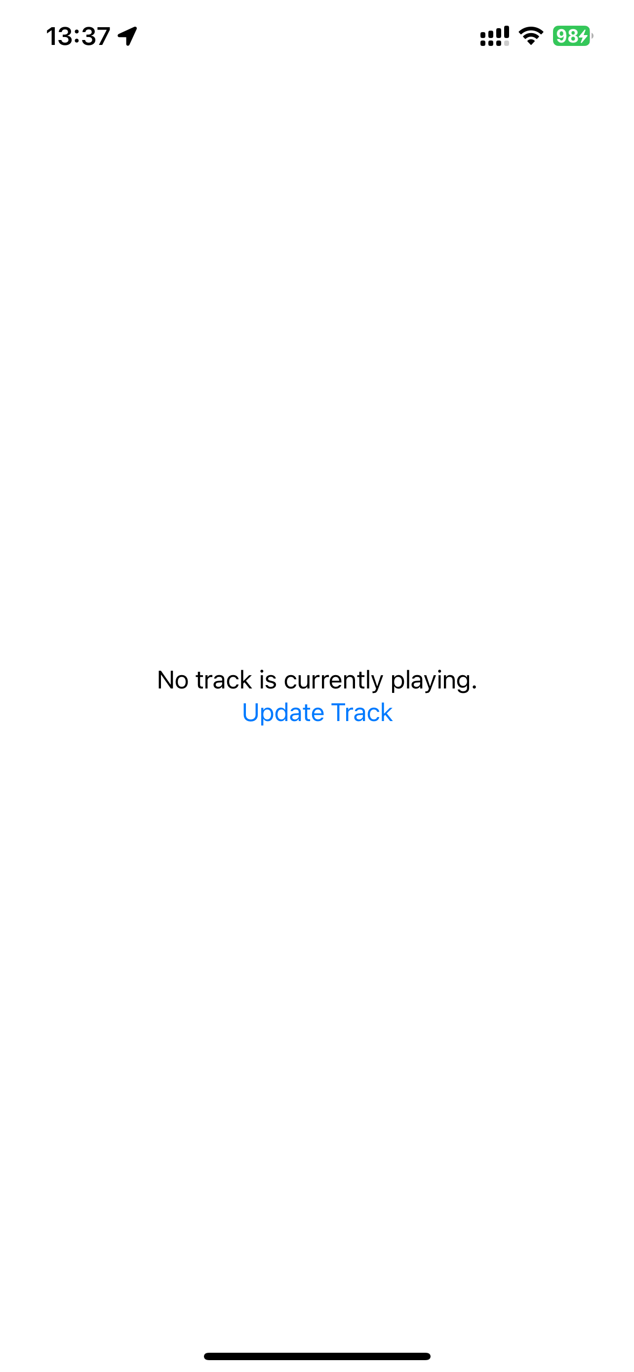 GitHub - sugijotaro/SpotifyNowListeningAppDemo: Spotifyの現在の再生曲を表示するiOS向けのデモアプリ