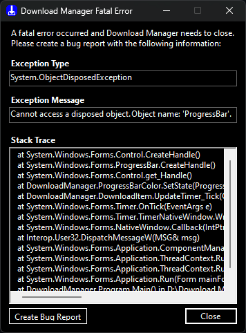 Download does not finalize in the httpclient branch · Issue #50 · Download-Manager-Community ...