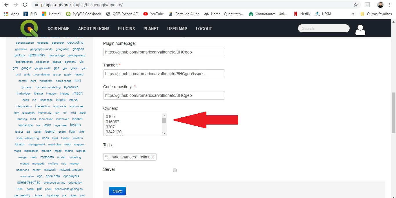 Updating plugin on https://plugins.qgis.org/plugins/ · Issue #751 · qgis/QGIS-Website · GitHub